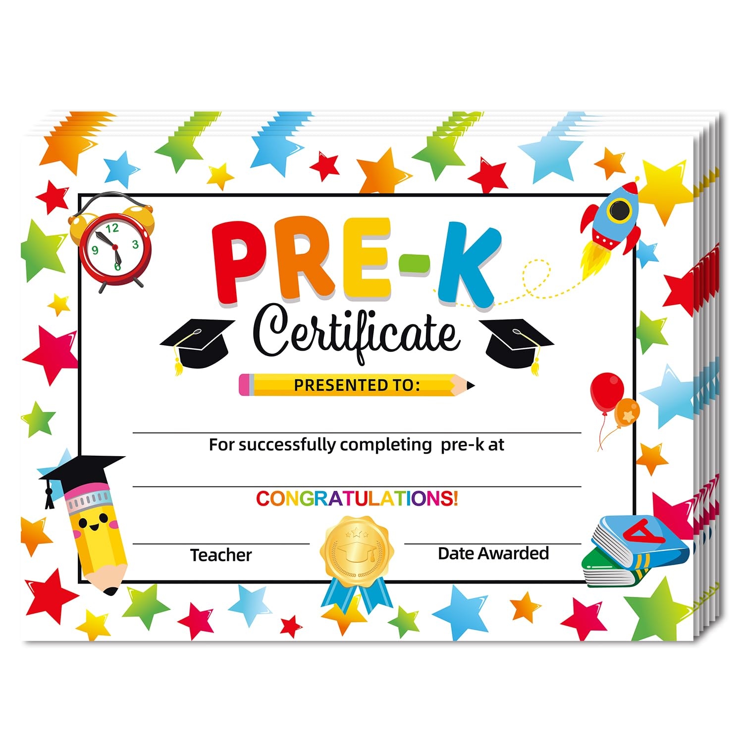 Free Printable Pre K Graduation Certificates - Template Free Printable