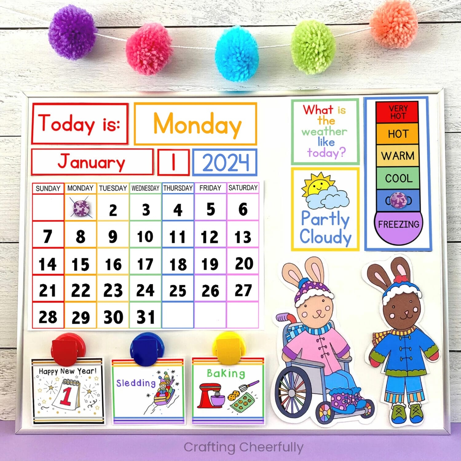 Preschool Calendar Template Free Printable - Template Free Printable