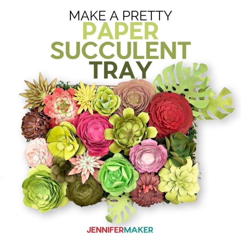 Free Printable Paper Succulent Template - Template Free Printable