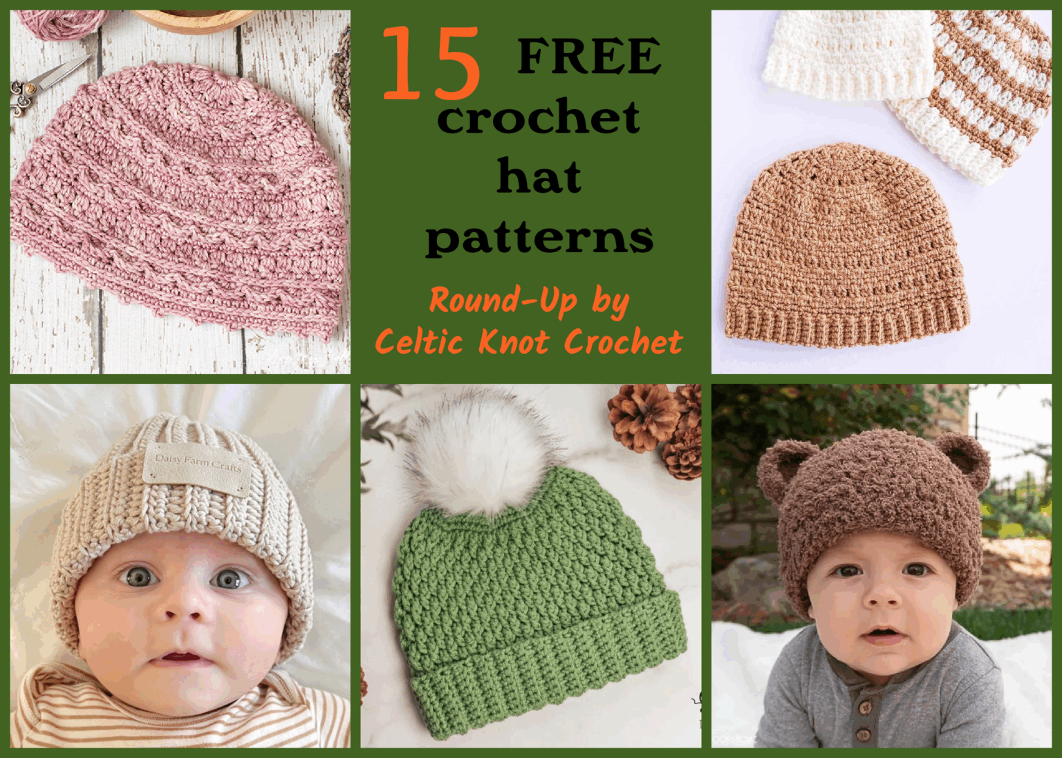 Crochet Hat Patterns Free Printable - Template Free Printable