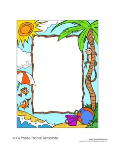 Free Printable Photo Frames Templates - Template Free Printable