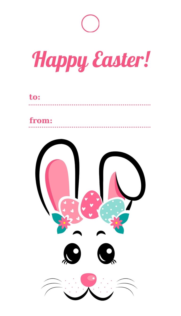 Free Printable Easter Labels Templates - Template Free Printable