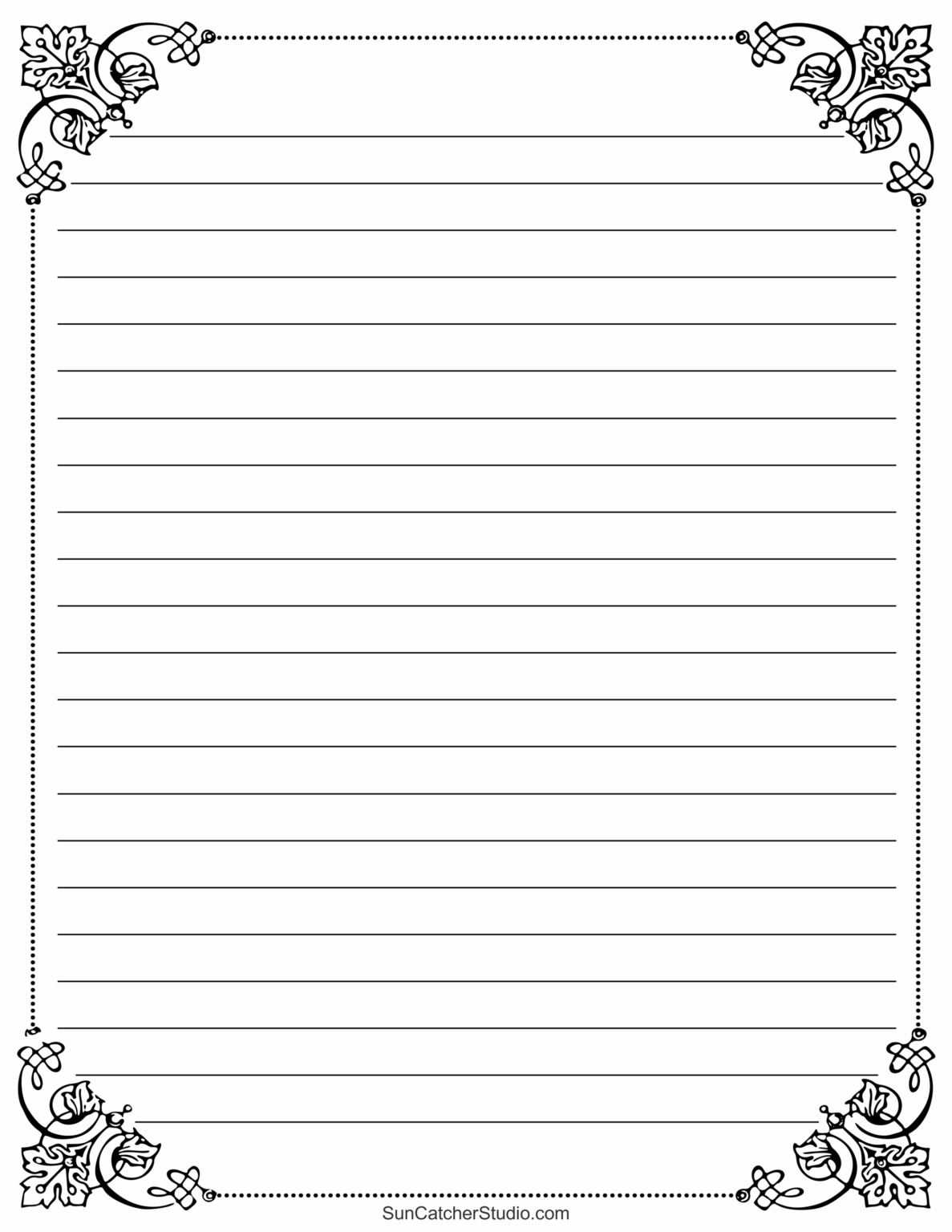 Letter Writing Template Free Printable - Template Free Printable