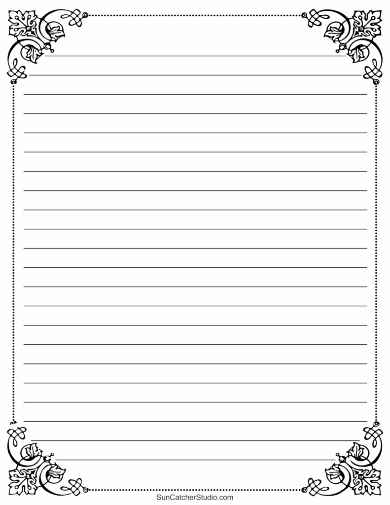 Letter Writing Template Free Printable - Template Free Printable