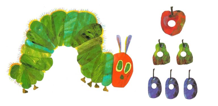 Free Printable The Very Hungry Caterpillar - Template Free Printable