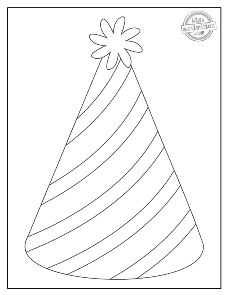 Free Printable Party Hats Template - Template Free Printable