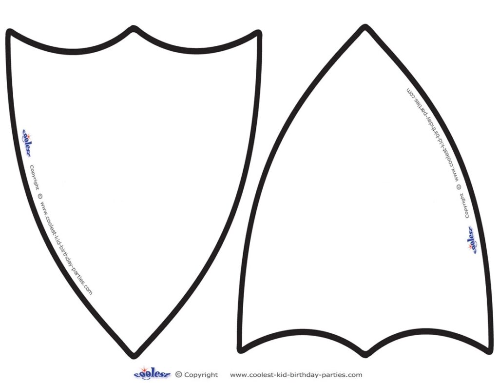 Free Shield Template Printable - Template Free Printable