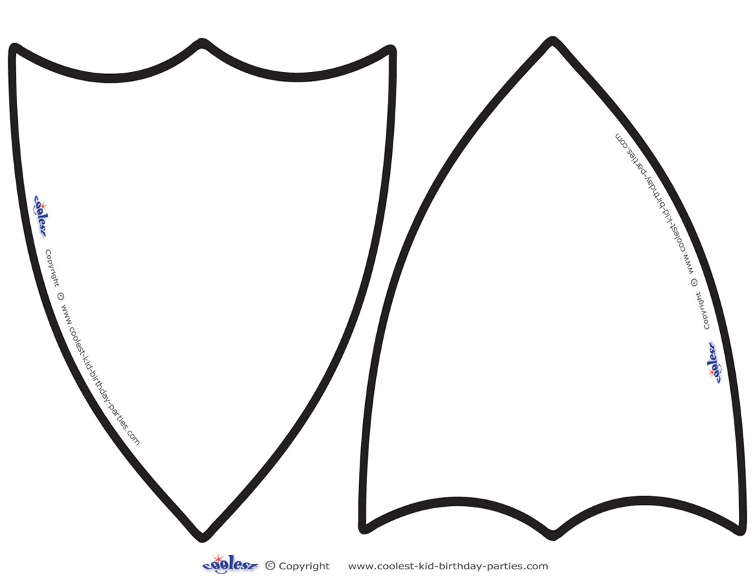 Free Shield Template Printable - Template Free Printable