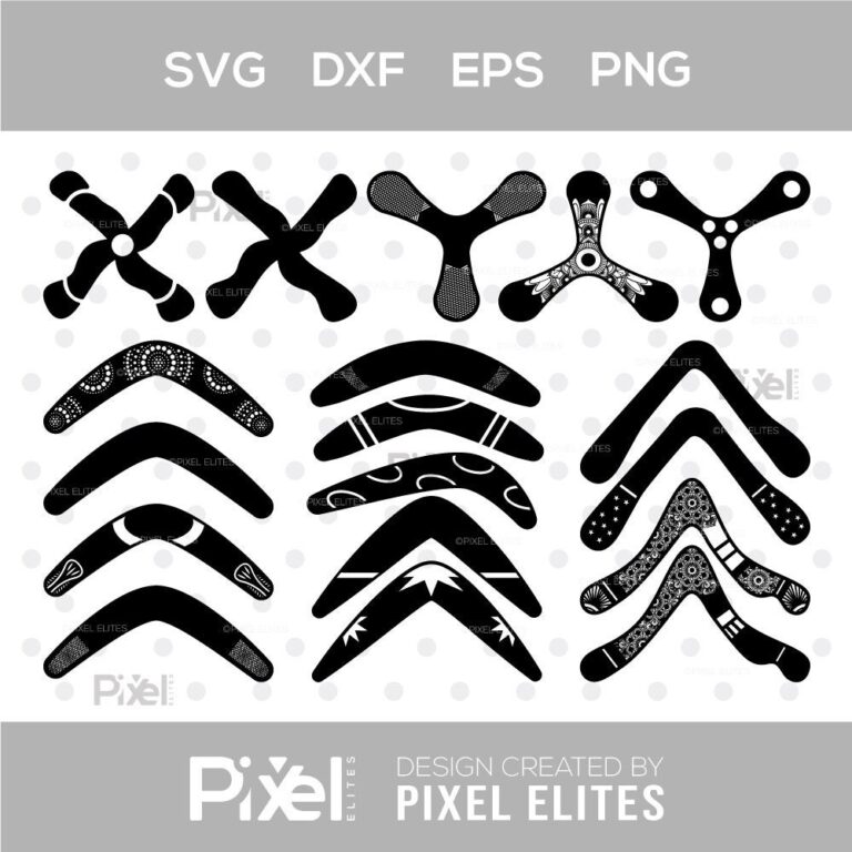 Free Boomerang Printable Template - Template Free Printable