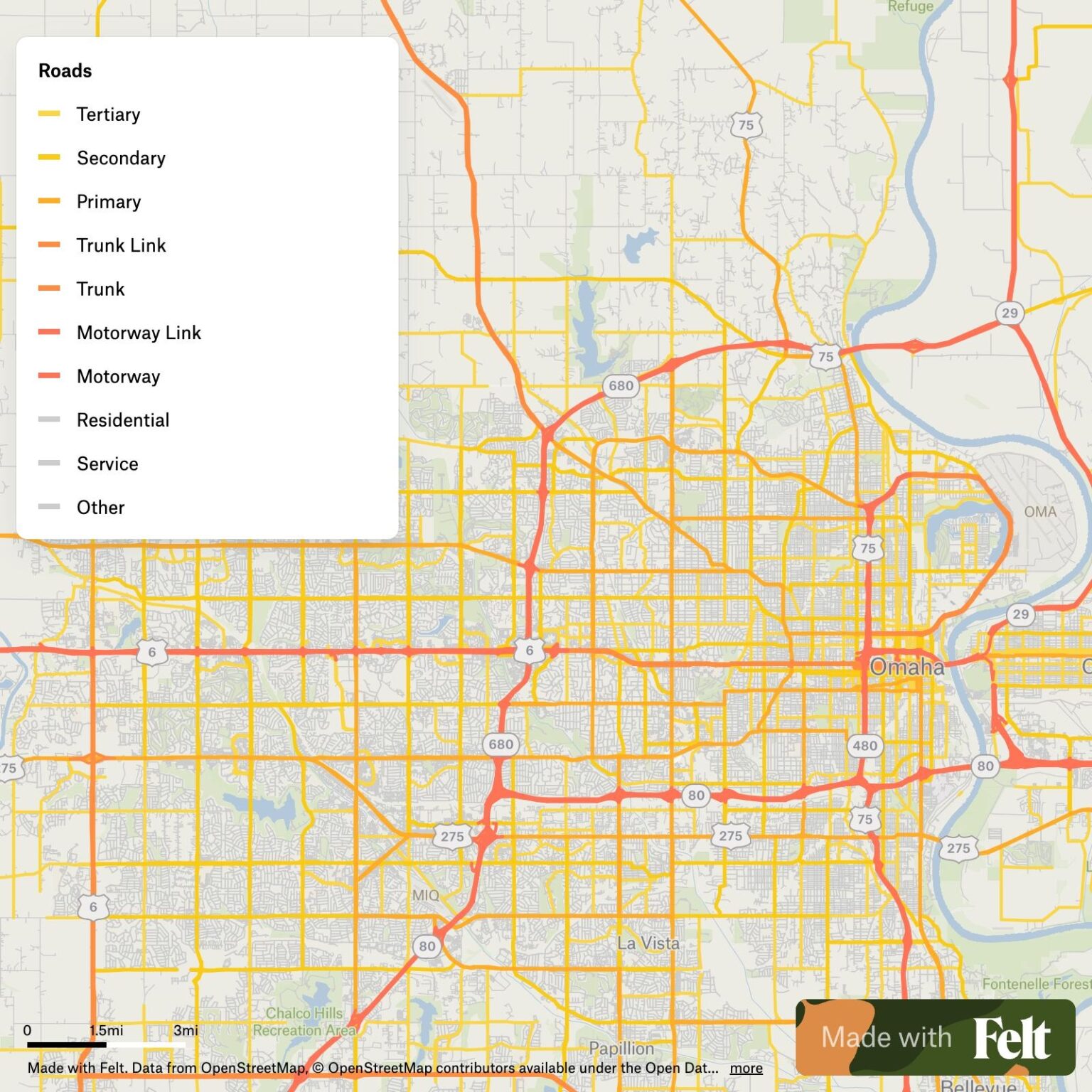 Omaha Zip Code Map Printable - Template Free Printable