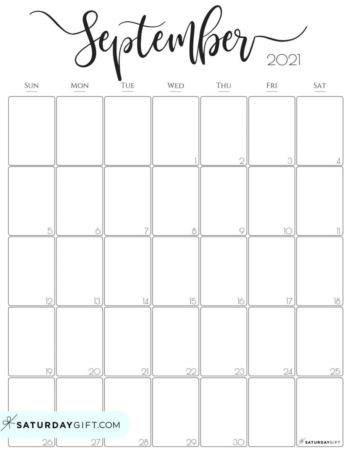 Printable Vertical Calendar - Template Free Printable