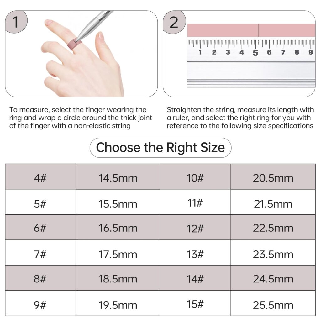 Oura Ring Size Chart Printable - Template Free Printable