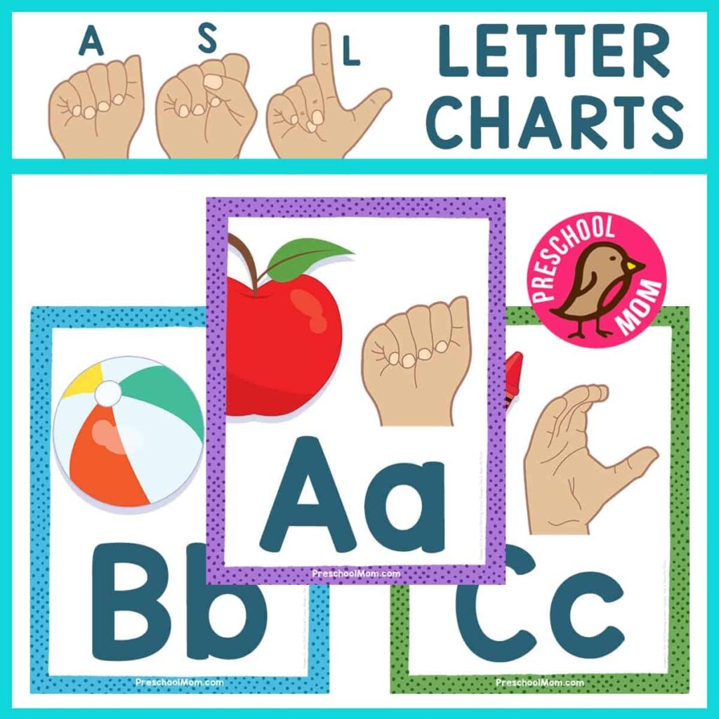 American Sign Language Alphabet Chart Printable - Template Free Printable