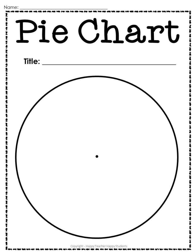 Blank Pie Chart Printable - Template Free Printable