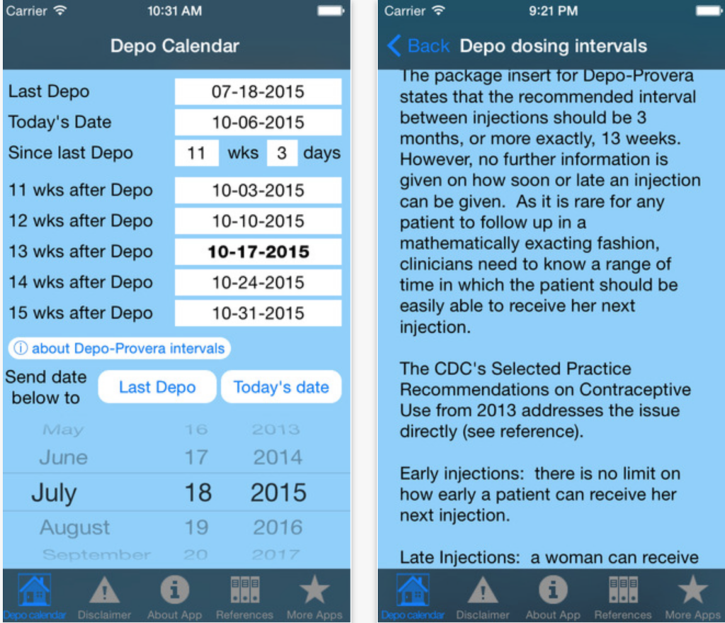 Free Printable Depo Provera Calendar - Template Free Printable