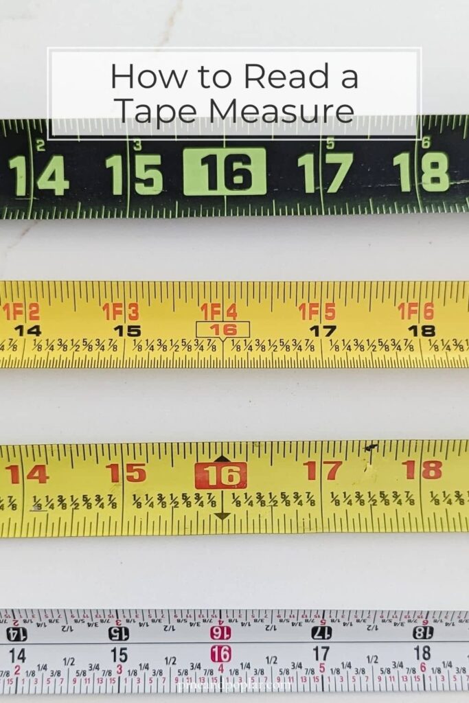 Printable Tape Measure Chart - Template Free Printable
