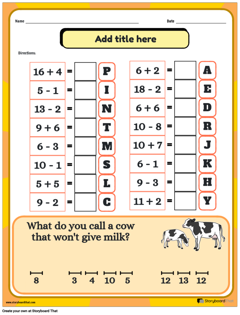 Free Printable Riddles Worksheets - Template Free Printable