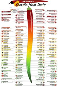 Printable Scoville Scale Chart - Template Free Printable